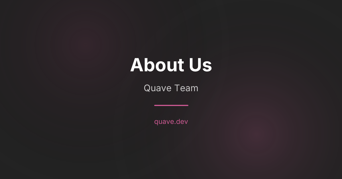 About Us | Quave